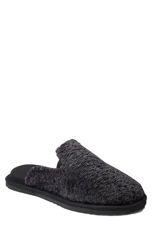 LUSSO CLOUD Draper Bouclé Slipper - Thuma Ebony