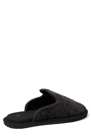 LUSSO CLOUD Draper Bouclé Slipper - Thuma Ebony