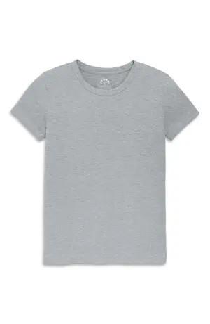 PRIMARY Classic Slub Crewneck Tee - Heather Gray
