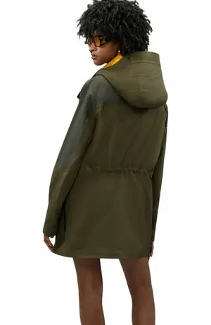 ALPENHAUS Valmorel 3-in-1 Hooded Raincoat - Olive