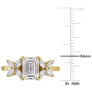 JULIANNA B. Lab-grown Diamond Cluster Ring 14k