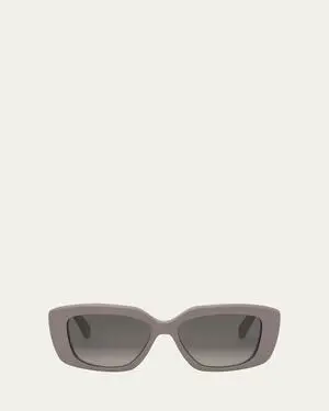 Celine Triomphe Rectangle Sunglasses - Slbrnbrng