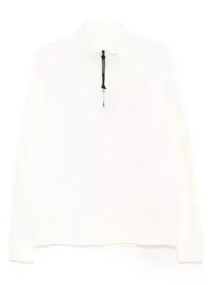 C.P. COMPANY Light Fleece Sweatshirt - White