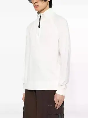 C.P. COMPANY Light Fleece Sweatshirt - White