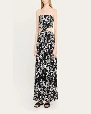 Agua Bendita Malaquita Maxi Dress