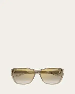 Saint Laurent Bio Injection Cat-eye Sunglasses - Yellow