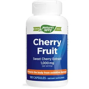 NATURE'S WAY Cherry Fruit Extract 180 Capsules - One-color