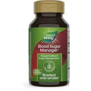 NATURE'S WAY Blood Sugar Manager 90 Capsules - One-color