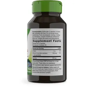 NATURE'S WAY Spirulina Micro-algae 100 Capsules