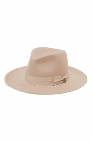 TWO ROADS HAT CO. Delmar Distressed Fedora - Ivory