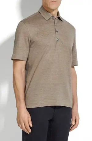 Zegna Linen Polo