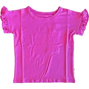 LAREE + CO Korrie Ruffle Tee - Pink
