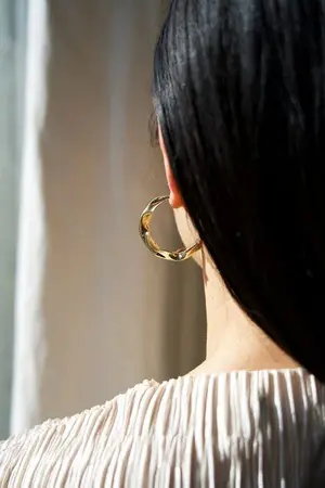 ODETTE NEW YORK Fender Hoop Earrings