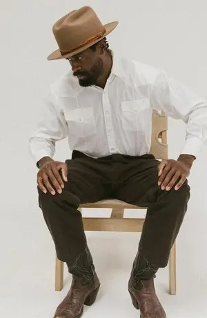 TWO ROADS HAT CO. Elliston Rancher Fedora - Brown