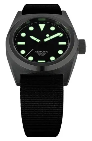 UNIMATIC Modello Due Automatic Strap Watch