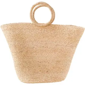 INDEGO AFRICA Raffia Tote Bag - Natural