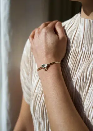 ODETTE NEW YORK Apolline Heart Cuff