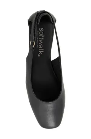 Softwalk Venice Flat - Black