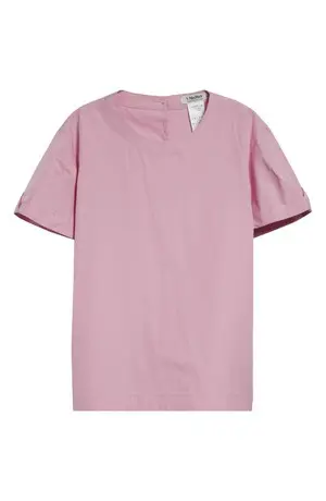 Max Mara Dahlia Puff-sleeve Top