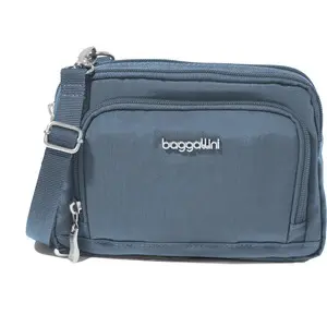 BAGGALLINI Trifecta Rfid Wallet Crossbody Bag - Mist