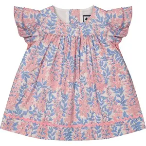 Busy Bees Maeve Baby Dress - Pink Azalea
