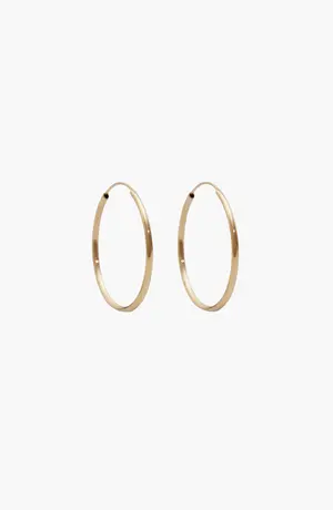 KINN Lightweight Hoop Earrings - Gold