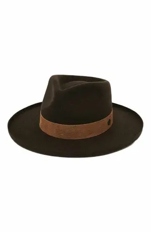 TWO ROADS HAT CO. Two Roads Hat Co. Echo Park Fedora Dark Earth