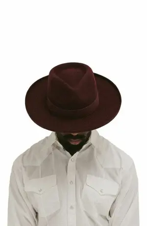 TWO ROADS HAT CO. Echo Park Fedora - Maroon