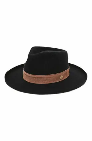TWO ROADS HAT CO. Two Roads Hat Co. Echo Park Fedora Navy Blue