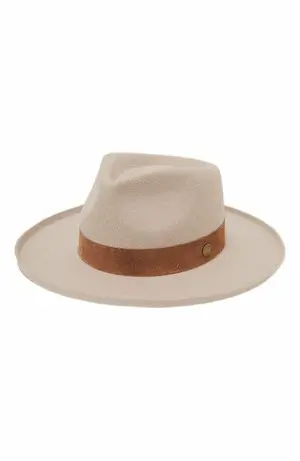 TWO ROADS HAT CO. Two Roads Hat Co. Echo Park Fedora Off-white