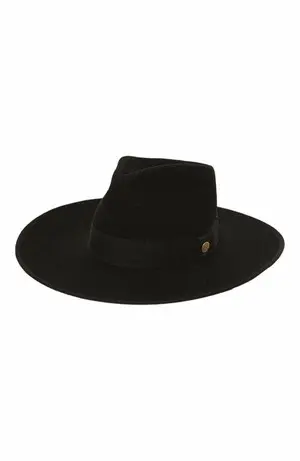 TWO ROADS HAT CO. Taos Fedora - Black