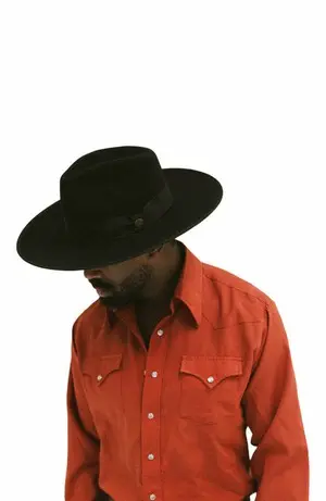 TWO ROADS HAT CO. Taos Fedora - Black