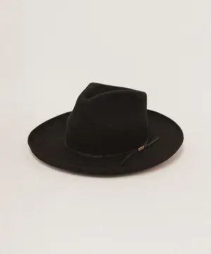 TWO ROADS HAT CO. Clarksdale Fedora - Black