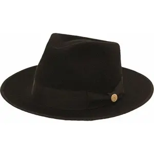TWO ROADS HAT CO. Waterloo Fedora - Black