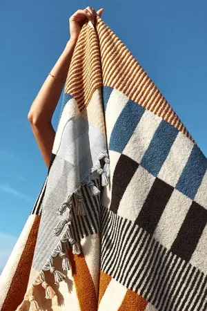 CESTA COLLECTIVE Beach Towel - Sirena Checkerboard