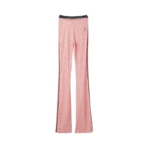 Ottolinger Gingham Print Mesh Pants - Multicolor