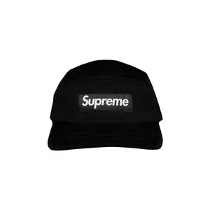 Supreme Wool Camp Cap - Black