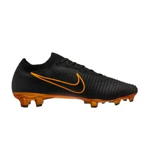 Nike Flyknit Ultra Fg Athletic Shoe - Black
