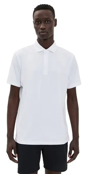 REDVANLY Alpine Polo - Bright White