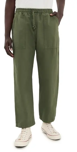 SERVICE WORKS Classic Canvas Chef Pants - Olive