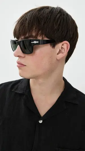 Persol Sartoria Rectangular Sunglasses