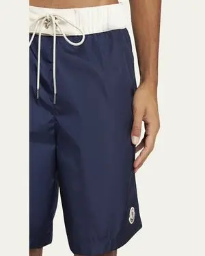 Moncler Nylon Swim Shorts