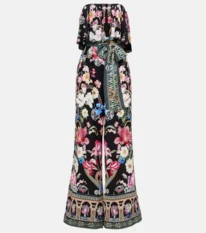 Camilla Midnight In Monserrate Printed Jumpsuit - Multicoloured