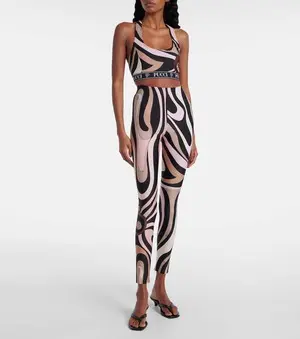 Emilio Pucci Printed Leggings