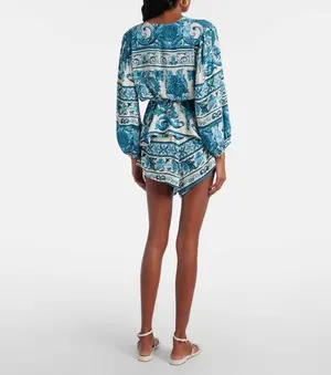 ADRIANA DEGREAS Printed Blouse