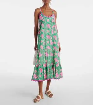 JULIET DUNN Printed Maxi Dress