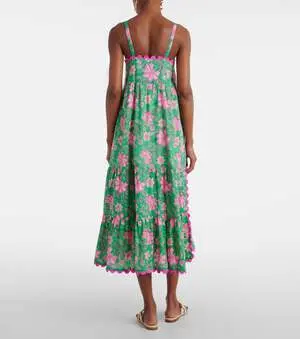 JULIET DUNN Printed Maxi Dress