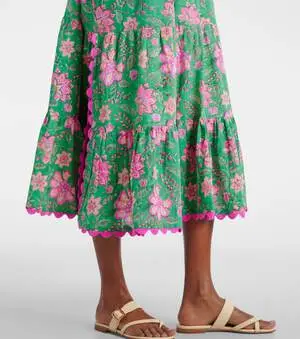 JULIET DUNN Printed Maxi Dress
