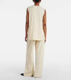 TOTEME Ribbed-knit Tank Top