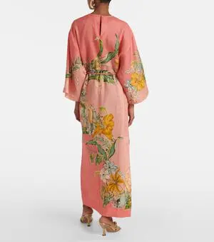 ALEMAIS Alémais Anika Floral Maxi Dress